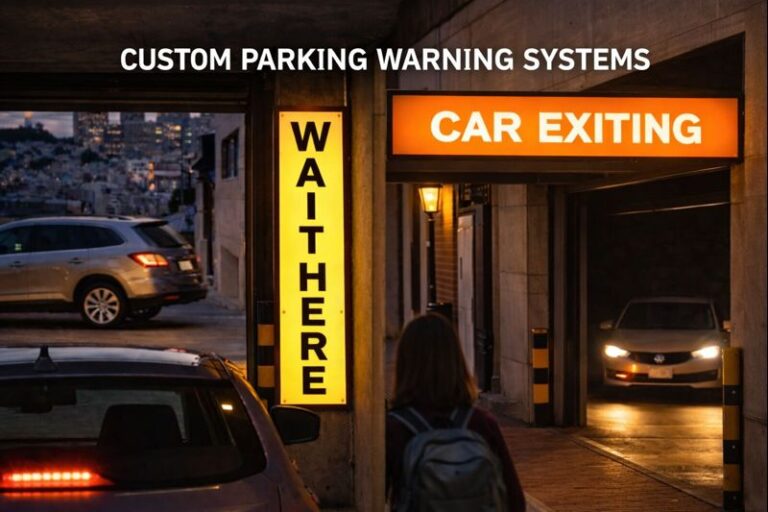Custom Parking Warning Systems - Parking Alert Signs